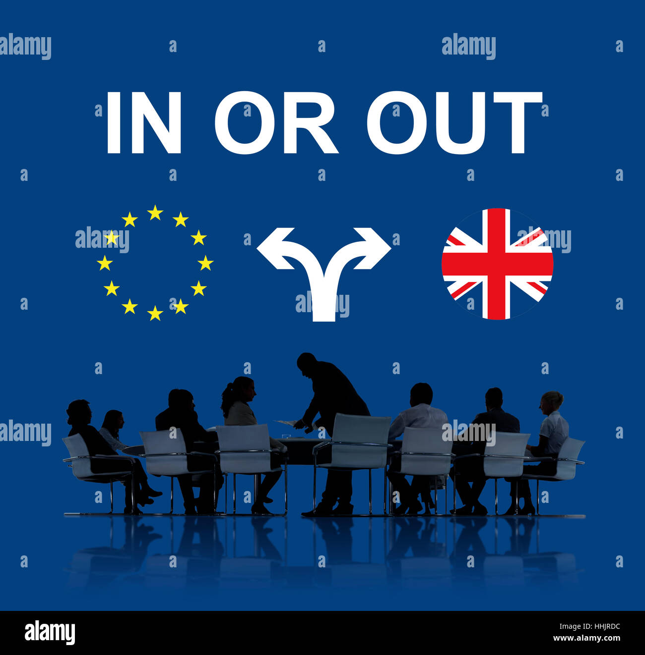 Brexit Bremain UK EU Referendum Concept Stock Photo - Alamy