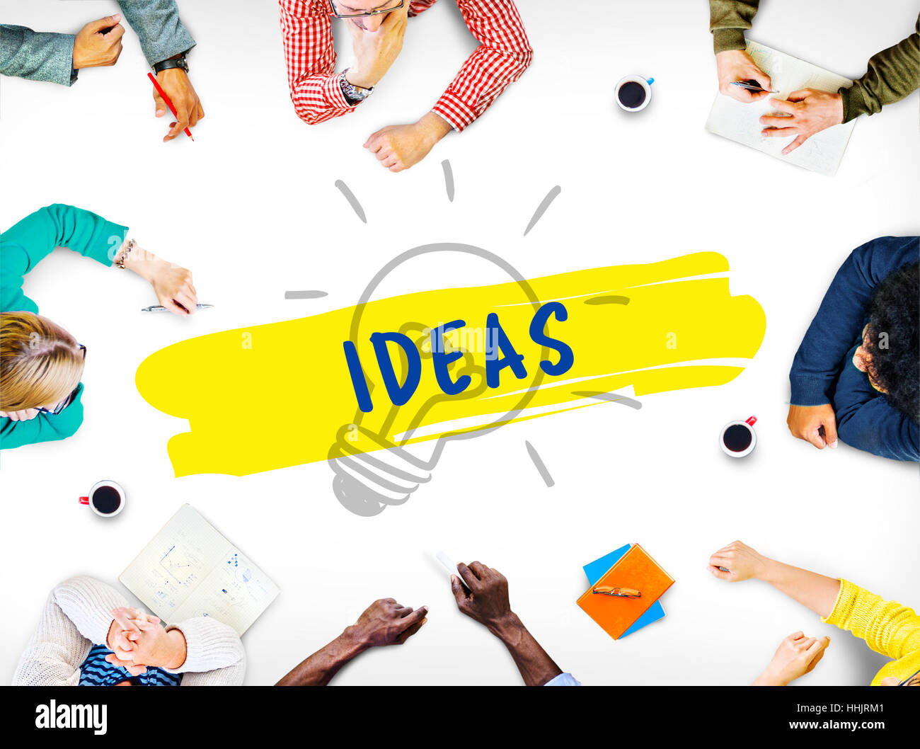 Ideas Creative Inspiration Bulb Concept Stock Photo - Alamy