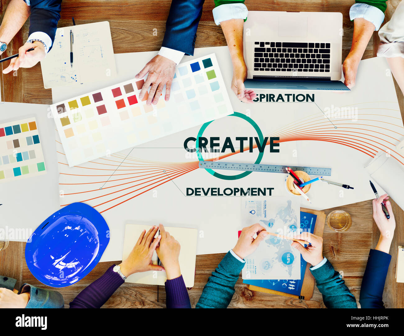Ideas Creative Graphic Design Concept Stock Photo - Alamy
