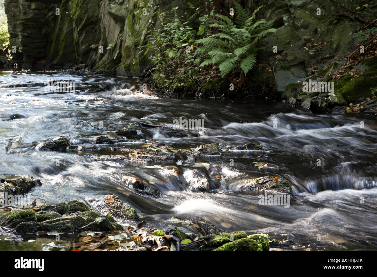 flow, stream, rock, ceramic tiles, resin, river, water, fall, autumn ...