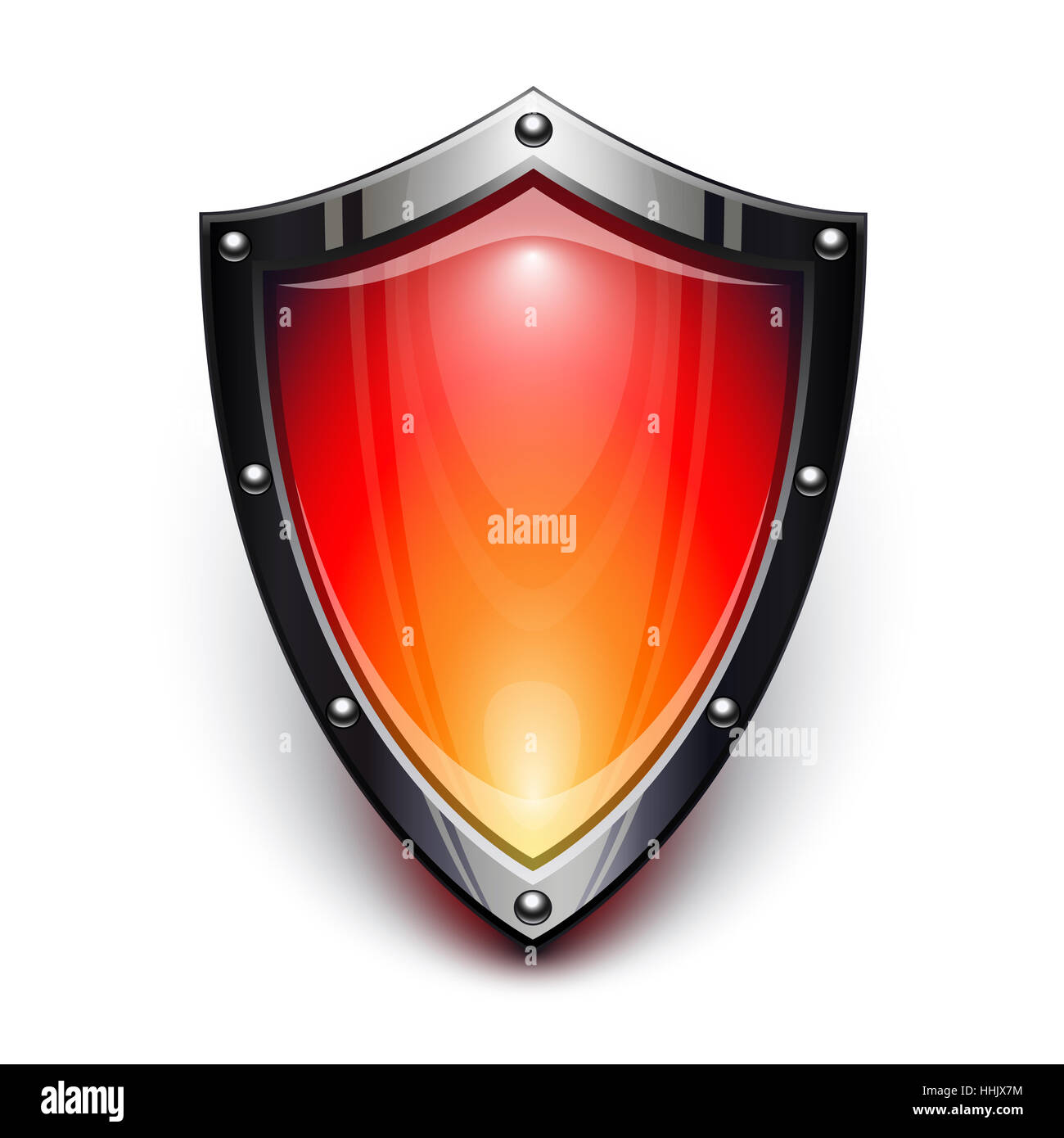 emblem, protect, protection, virus, shield, anti, security, safety, red ...