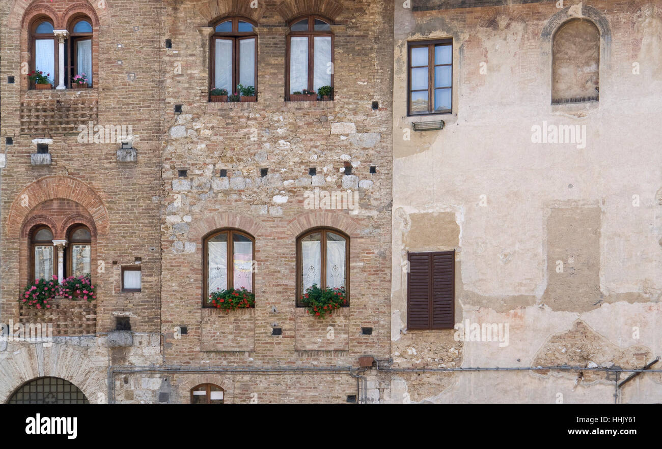 house, building, city, town, tuscany, italy, buildings, house, building ...
