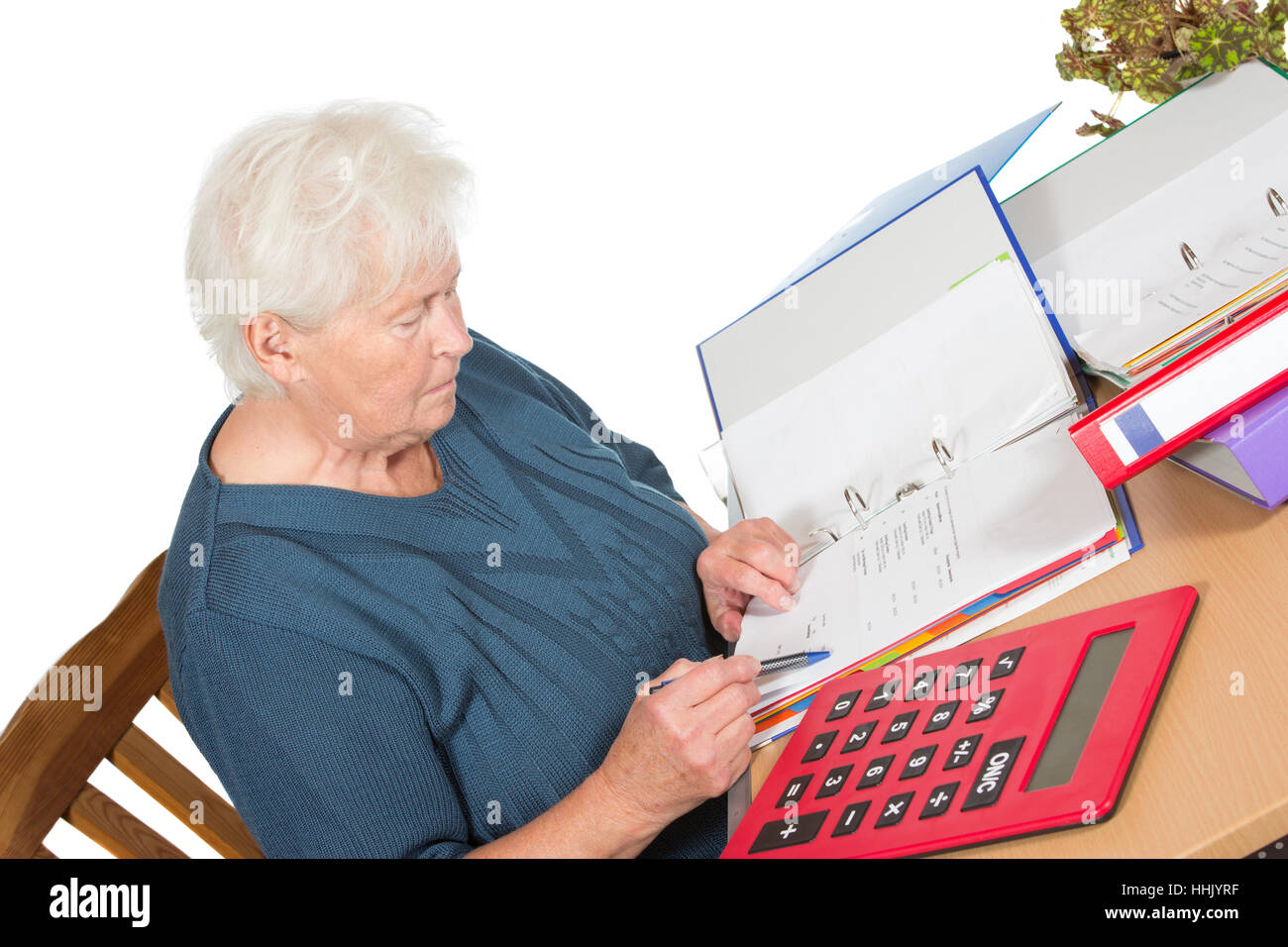 woman, calculation, isolated, lady, female, calculator, person ...
