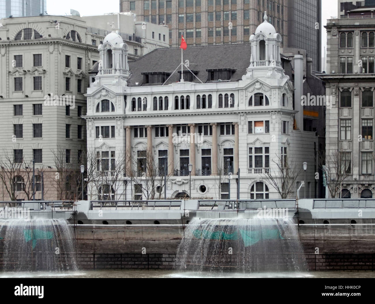 The Bund is an area of the Huangpu District in Shanghai, a city in ...