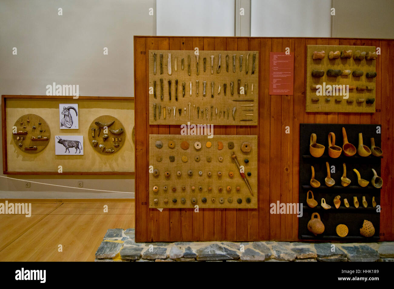 Greece, Magnisia, Volos, archaelogical museum Stock Photo - Alamy