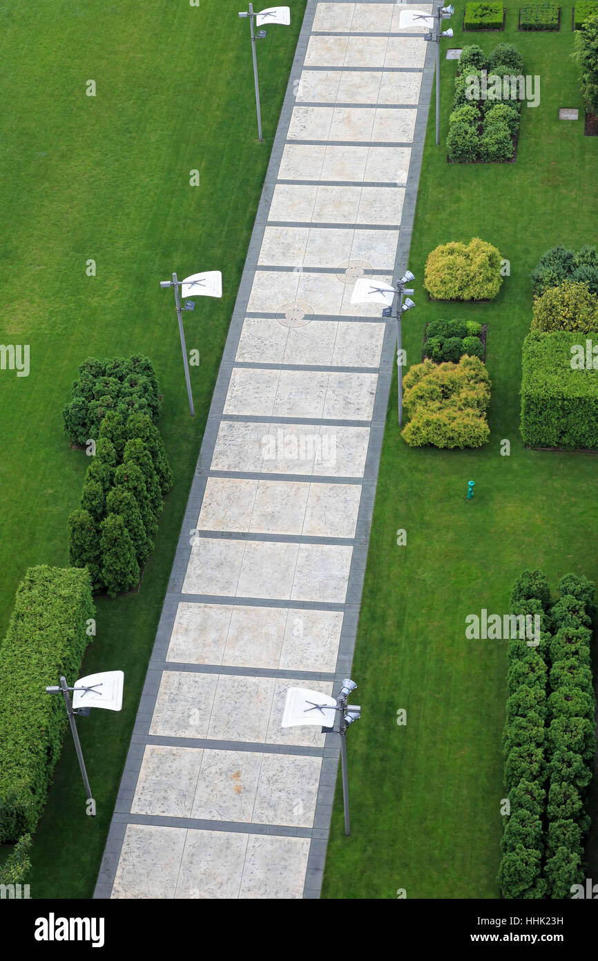 park, garden, walkway, path, way, meadow, grass, lawn, green, pathway ...