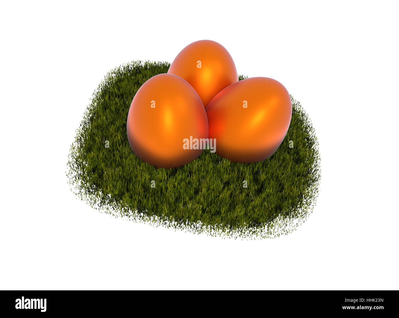 Golden green meadow Cut Out Stock Images & Pictures - Alamy