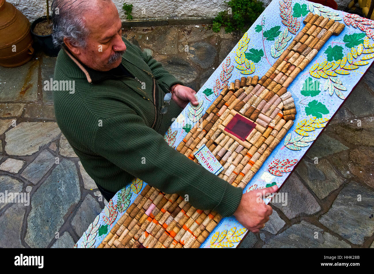 Greece, Magnisia, Volos, Asteris Gekas, sculptor Stock Photo - Alamy