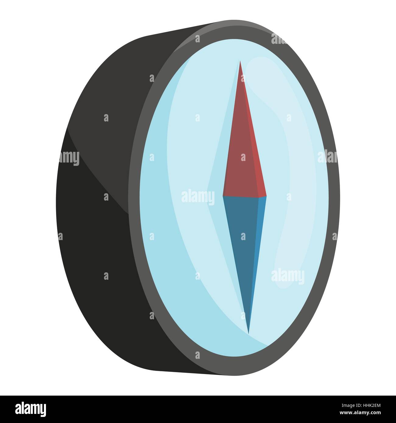 Compass icon, cartoon style Stock Vector Image & Art - Alamy