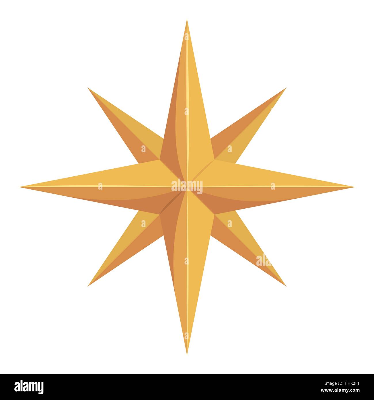 Sign of compass icon, cartoon style Stock Vector Image & Art - Alamy