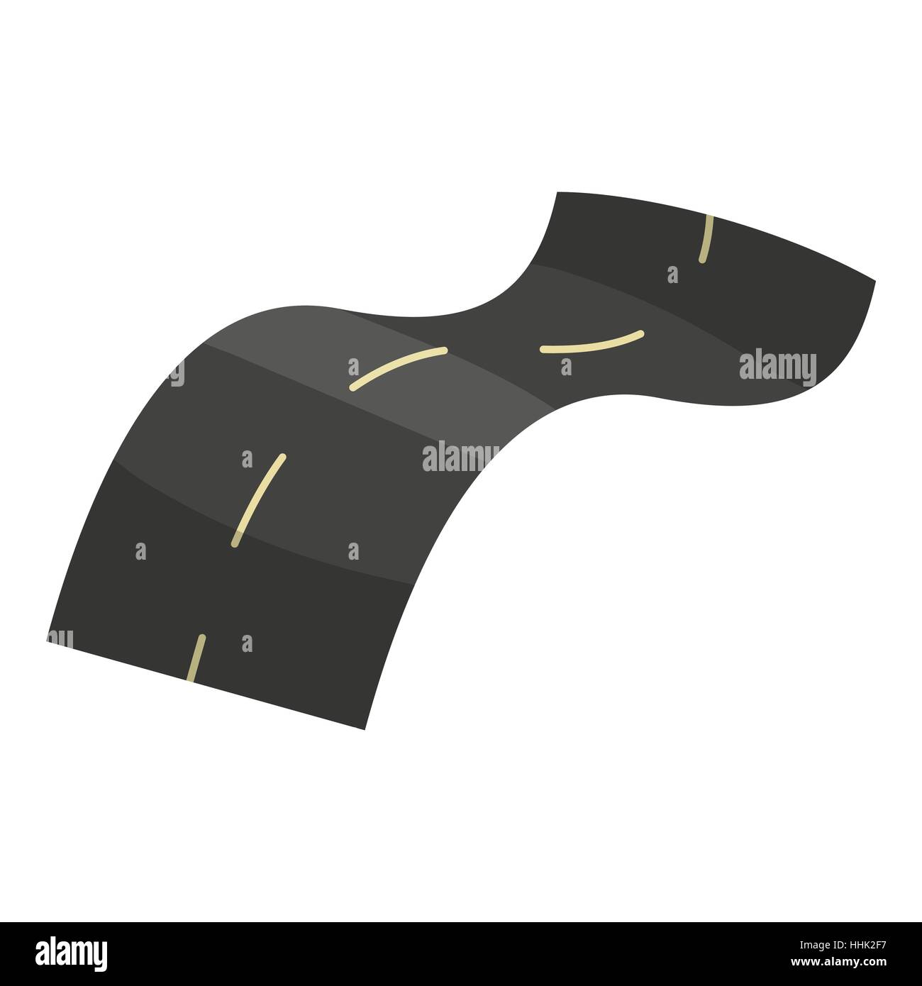 Road icon, cartoon style Stock Vector Image & Art - Alamy