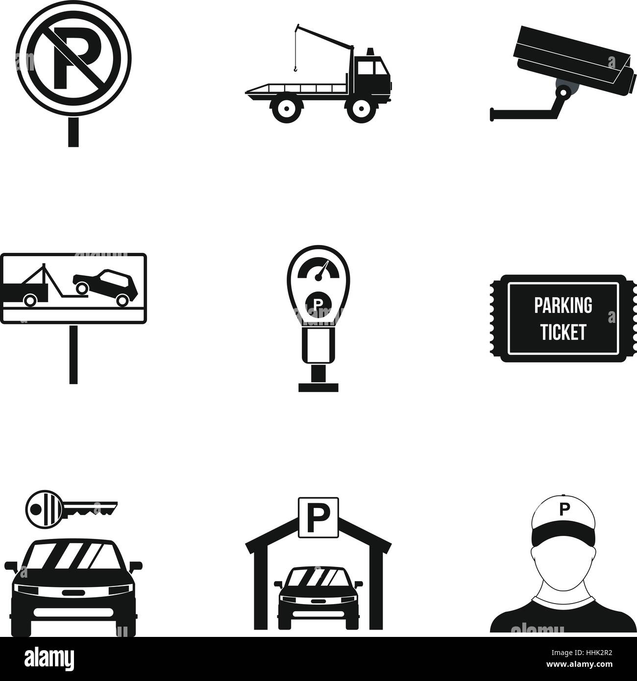 Car park no exit sign Stock Vector Images - Alamy