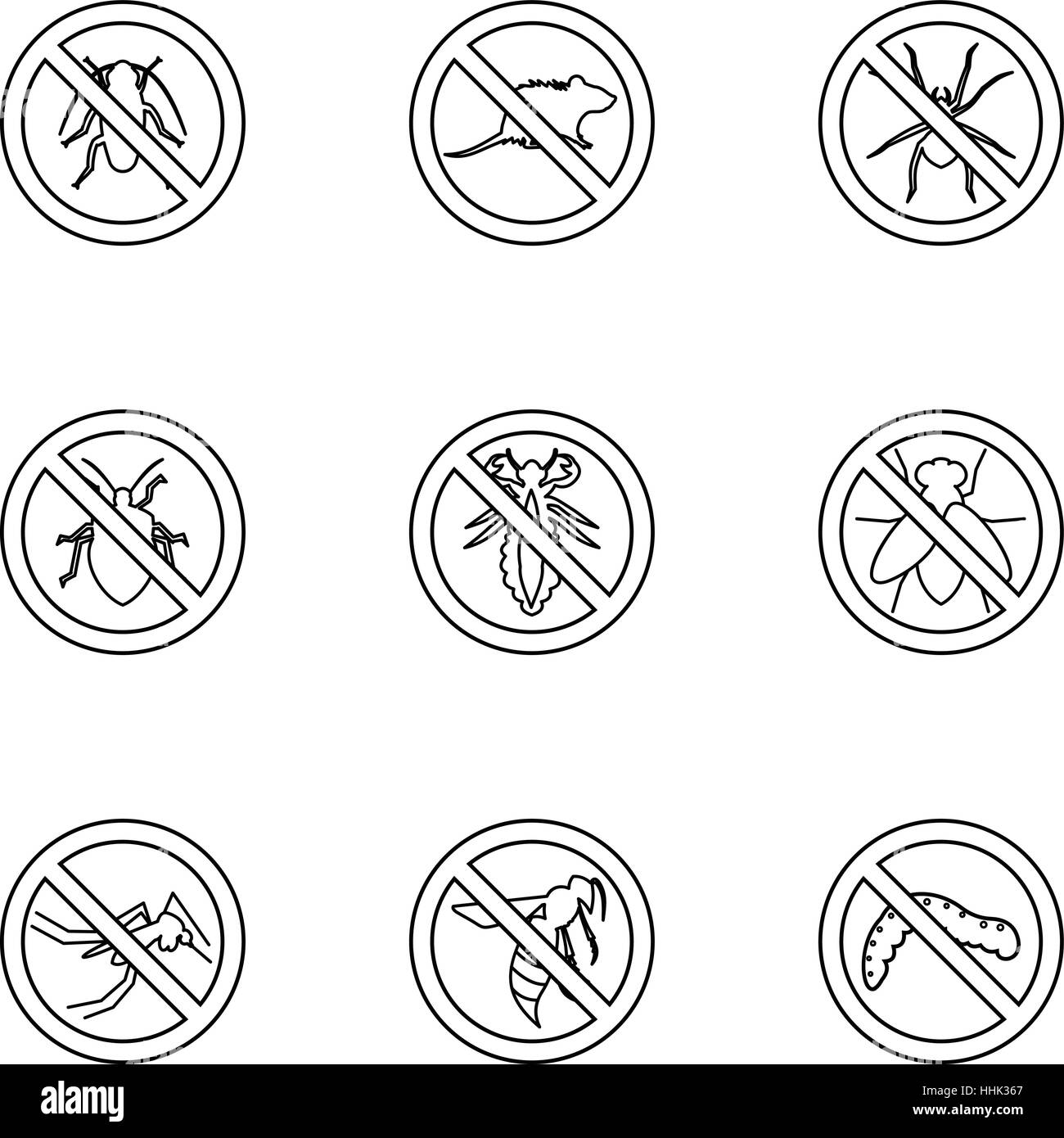 Extermination of harmful insects hi-res stock photography and images ...