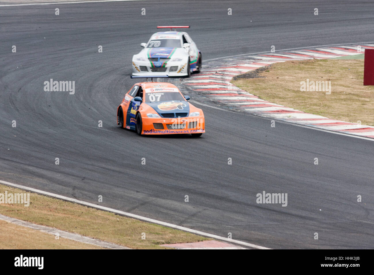 Racing Stock Car Junior Interlagos Brazil Stock Photo - Alamy