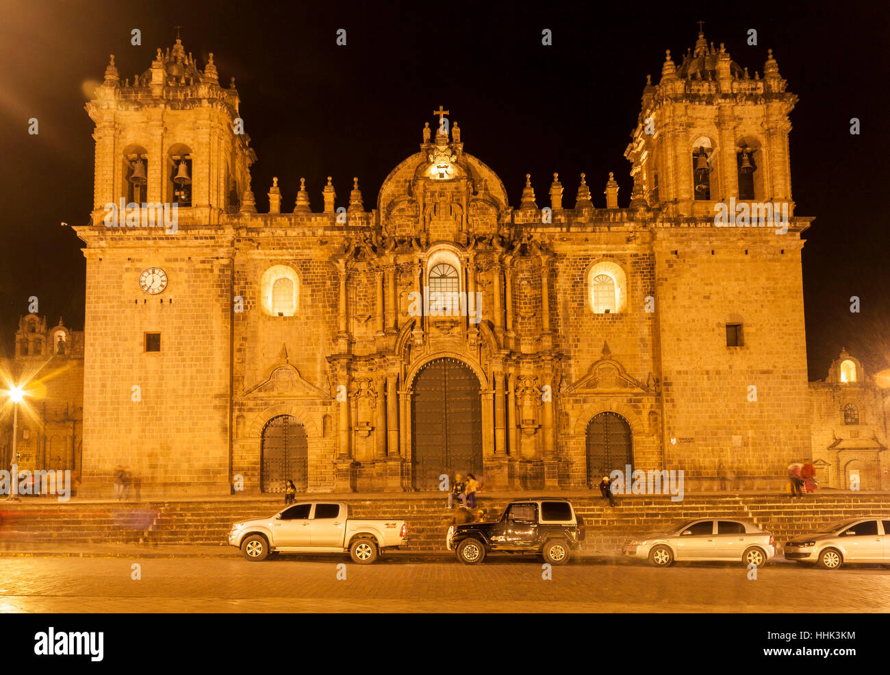 Cathedral Typical Historical Building Cusco, Peru Stock Photo - Alamy