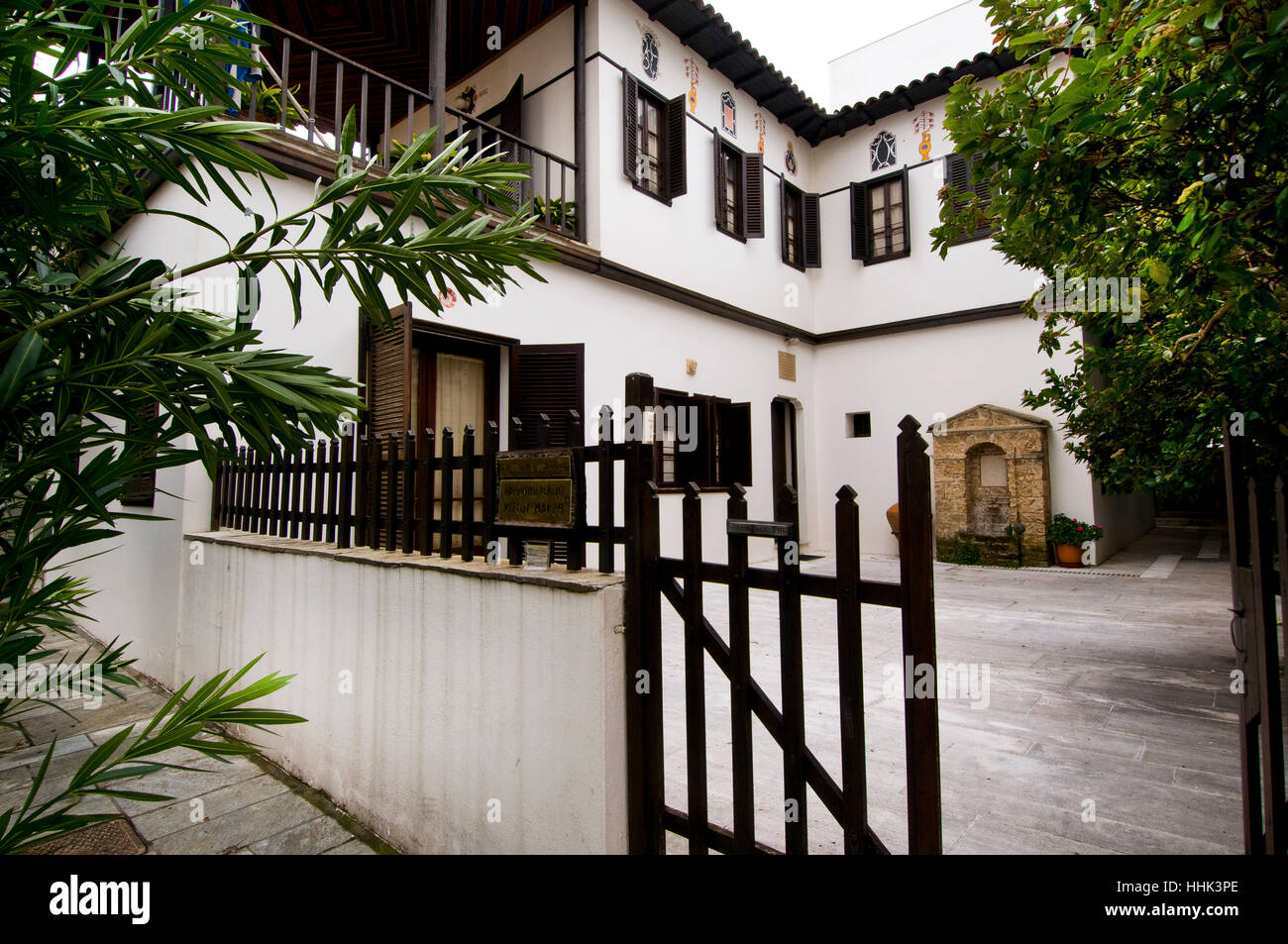 Greece, Magnisia, Volos, popular museum of Kitsos Makris Stock Photo ...