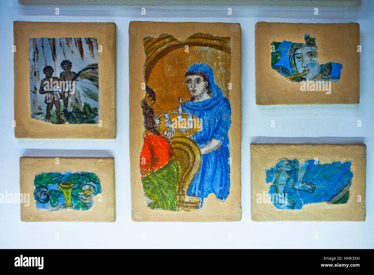 Greece, Magnisia, Volos, popular museum of Kitsos Makris Stock Photo ...