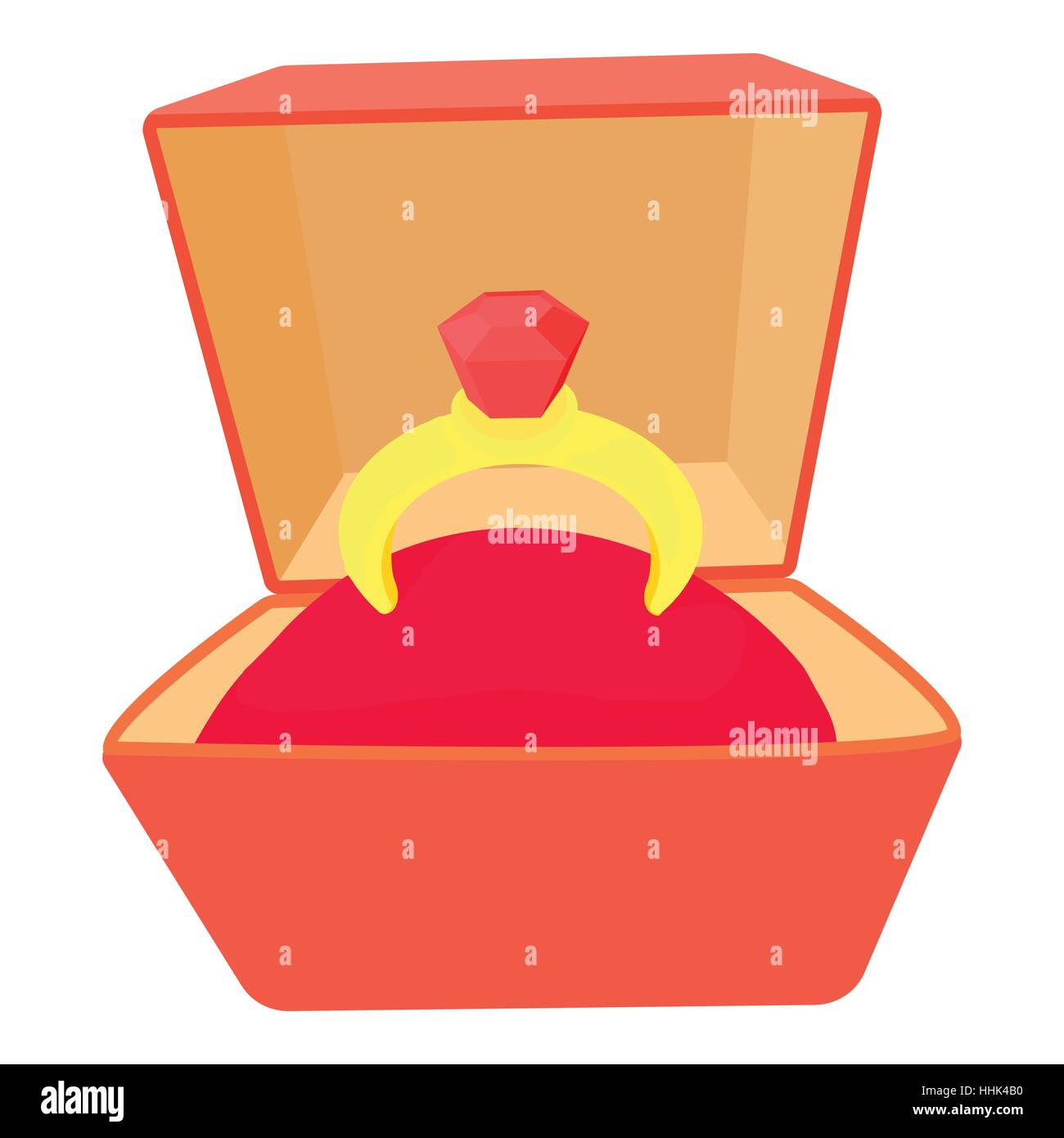 Ring icon, cartoon style Stock Vector Image & Art - Alamy