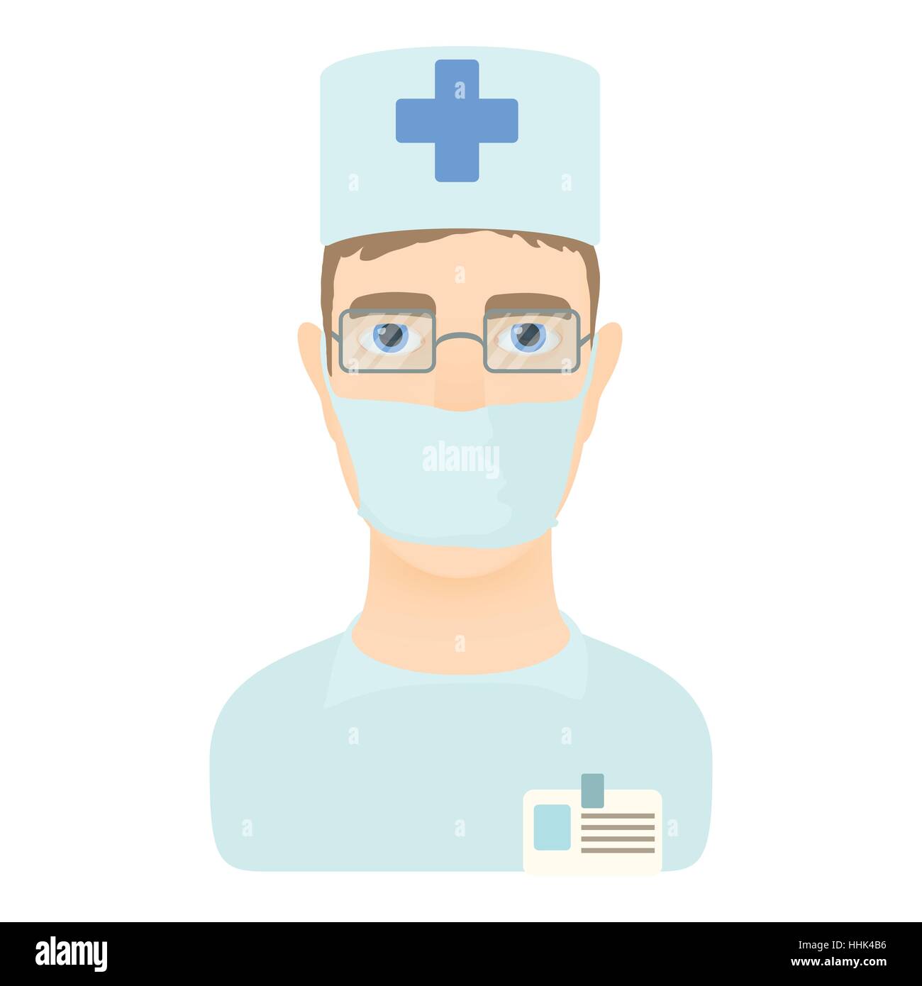 Doctor icon, cartoon style Stock Vector Image & Art - Alamy