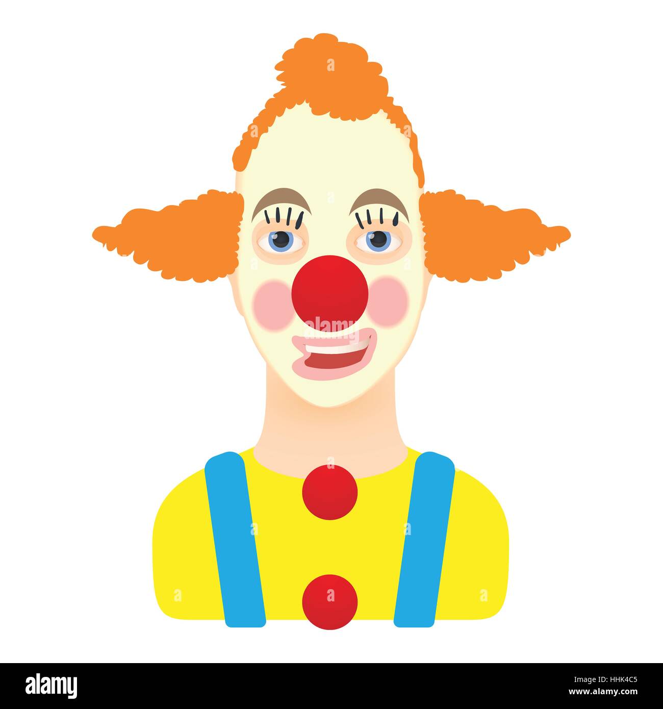 Clown icon, cartoon style Stock Vector Image & Art - Alamy