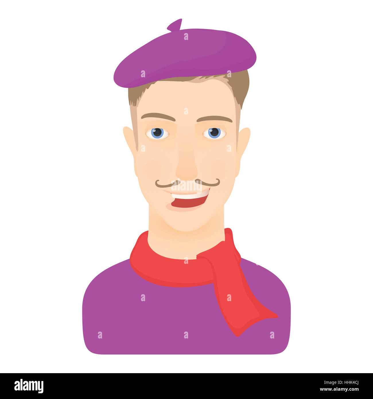 Artist icon, cartoon style Stock Vector Image & Art - Alamy