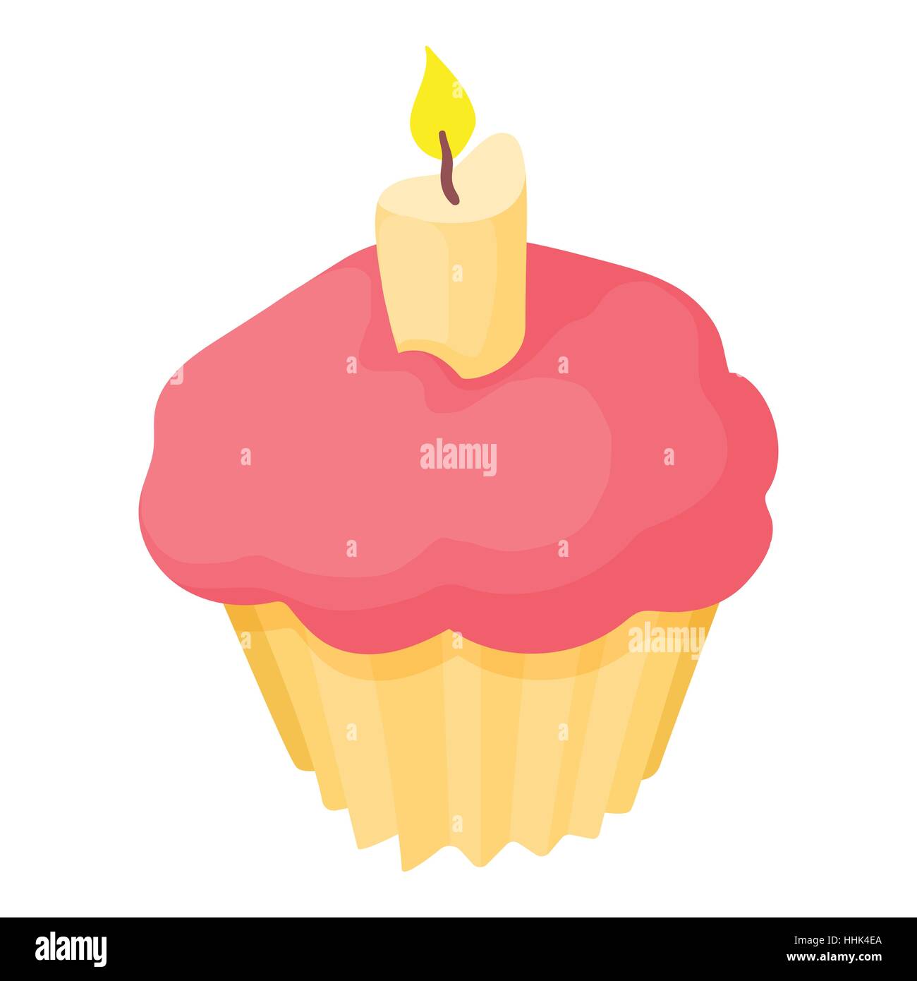 Muffin icon, cartoon style Stock Vector Image & Art - Alamy