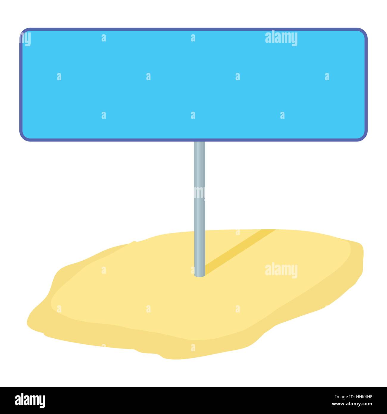 Road pointer icon, cartoon style Stock Vector Image & Art - Alamy