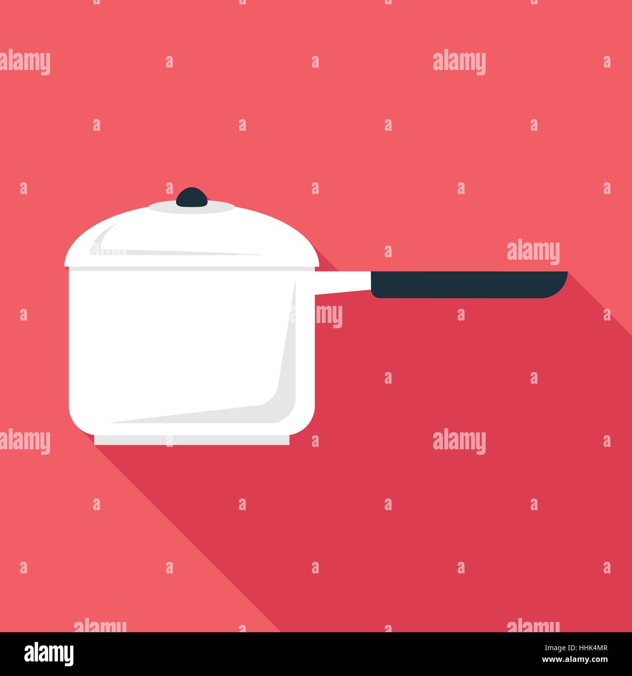 Pan icon, flat style Stock Vector Image & Art - Alamy