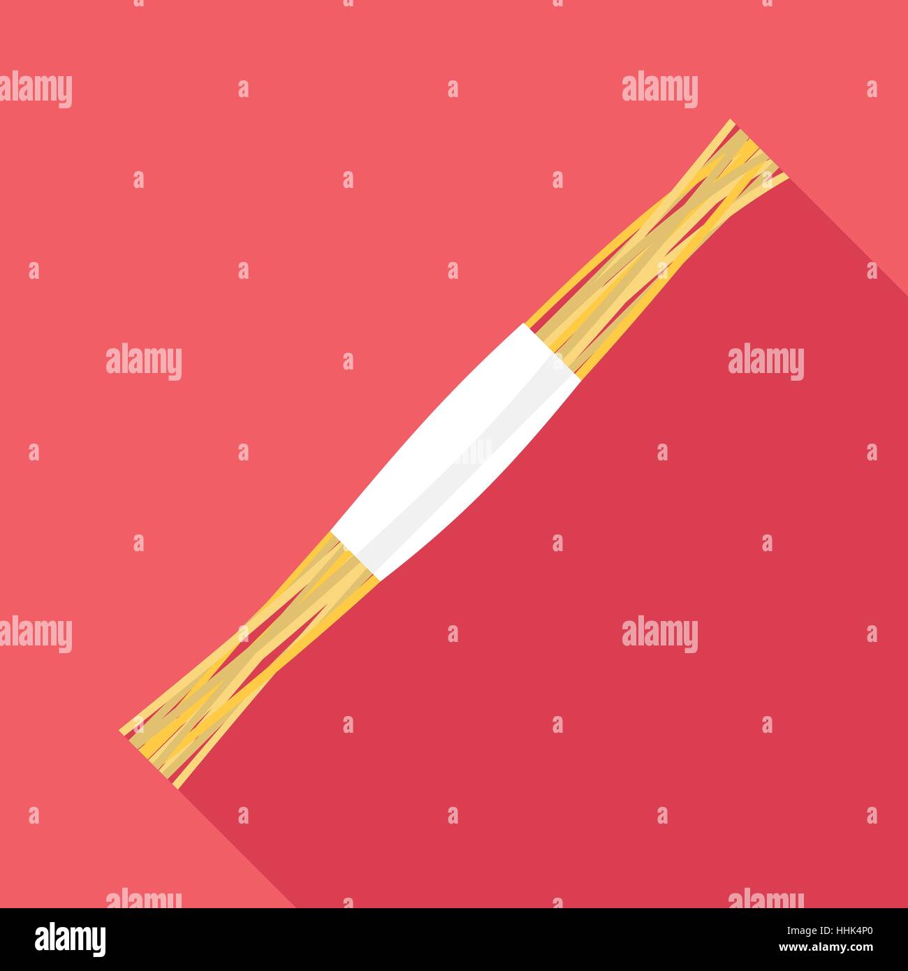 Spaghetti icon, flat style Stock Vector Image & Art - Alamy