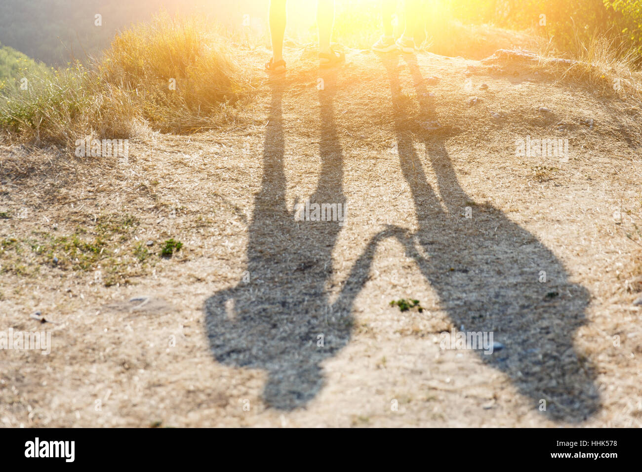 Shadow of people in day Stock Photo - Alamy