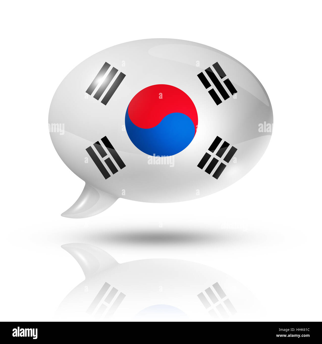 flag, korea, speech, bubble, talk, speaking, speaks, spoken, speak ...