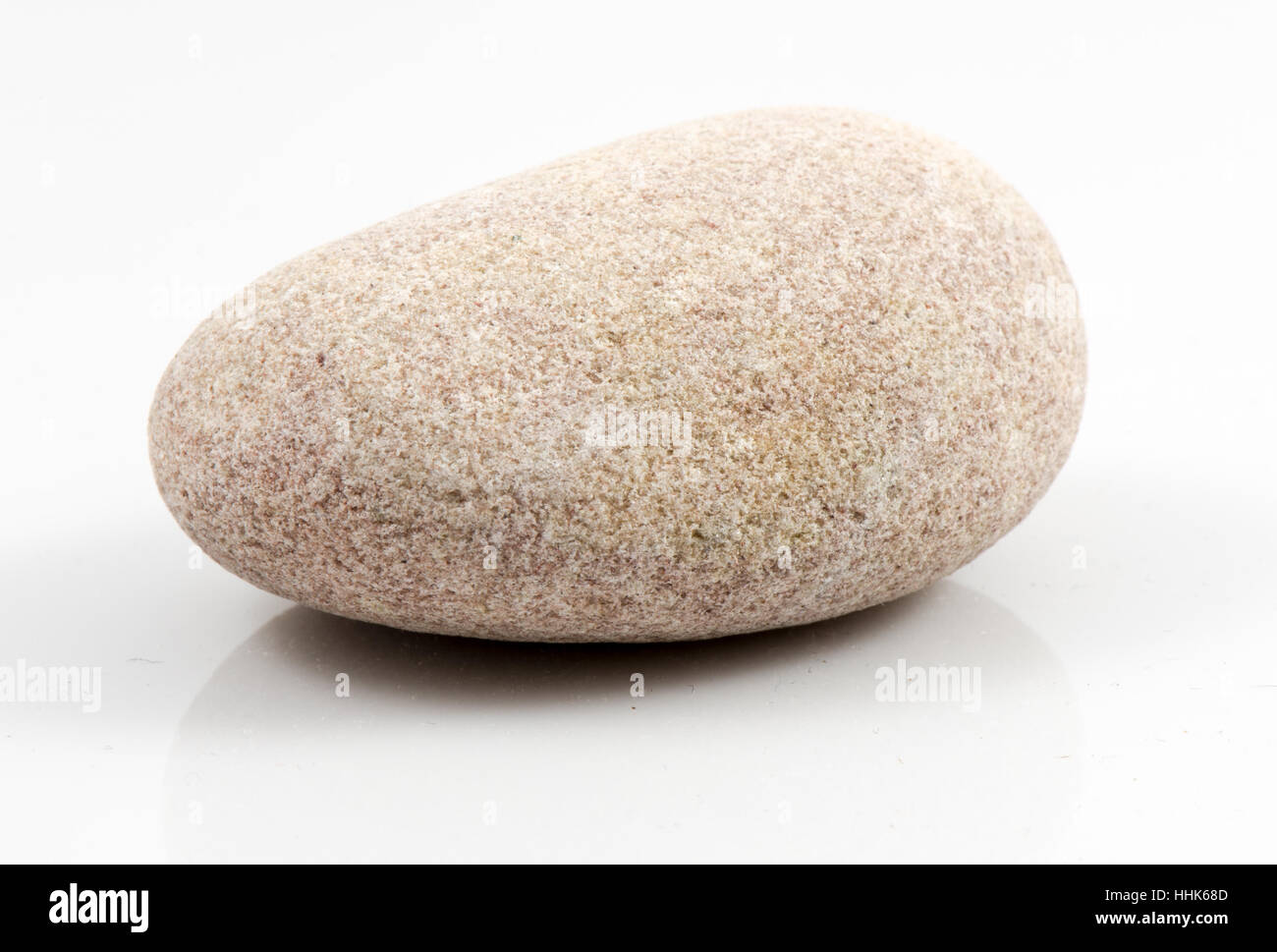 single stone isolated on white background. geological element Stock ...