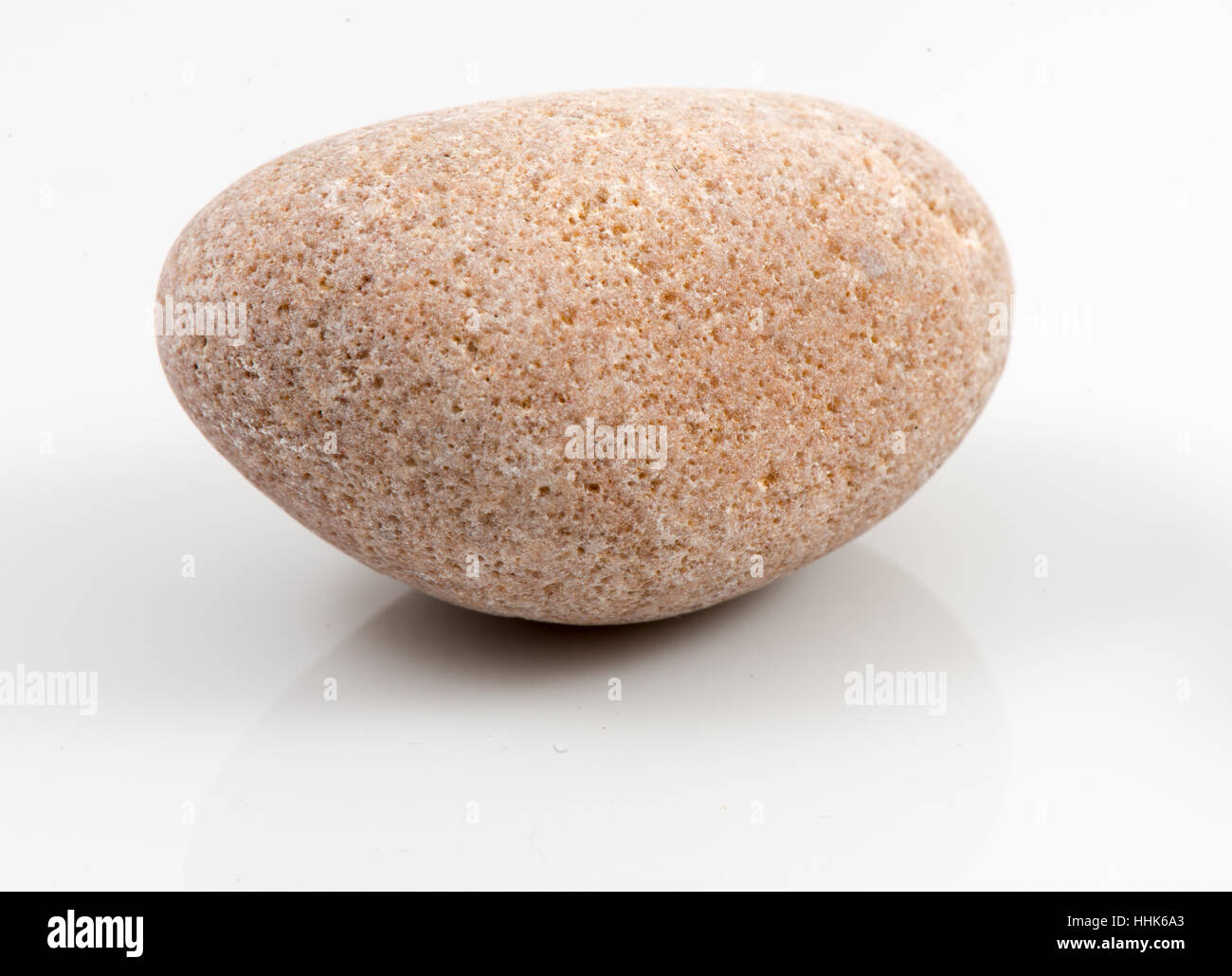 single stone isolated on white background. geological element Stock ...