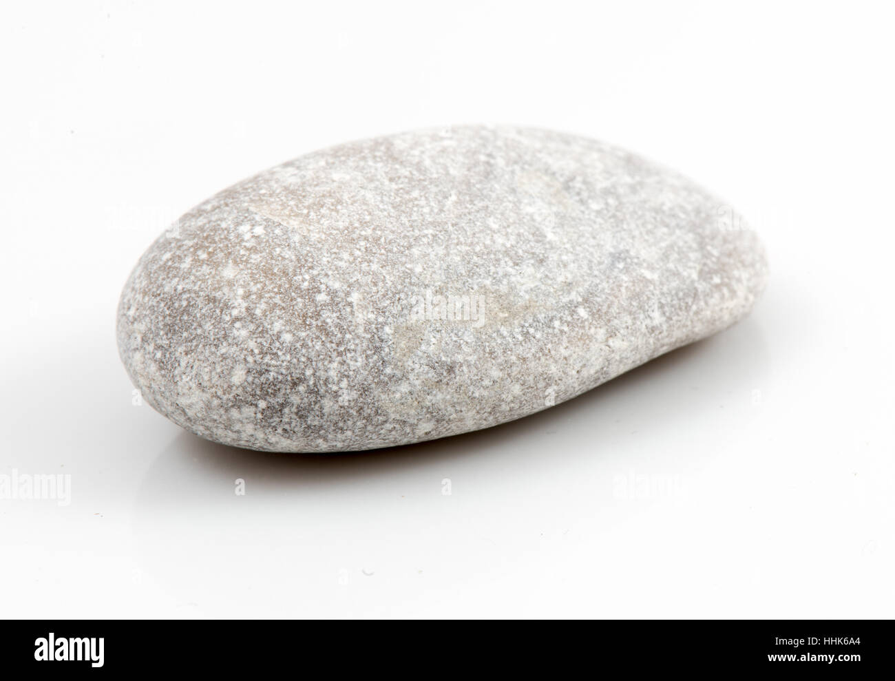 single stone isolated on white background. geological element Stock ...