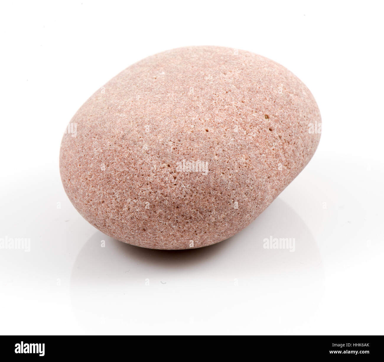 single stone isolated on white background. geological element Stock ...