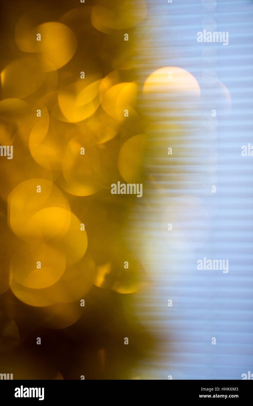 Abstract Festive background. Christmas and New Year feast bokeh ...
