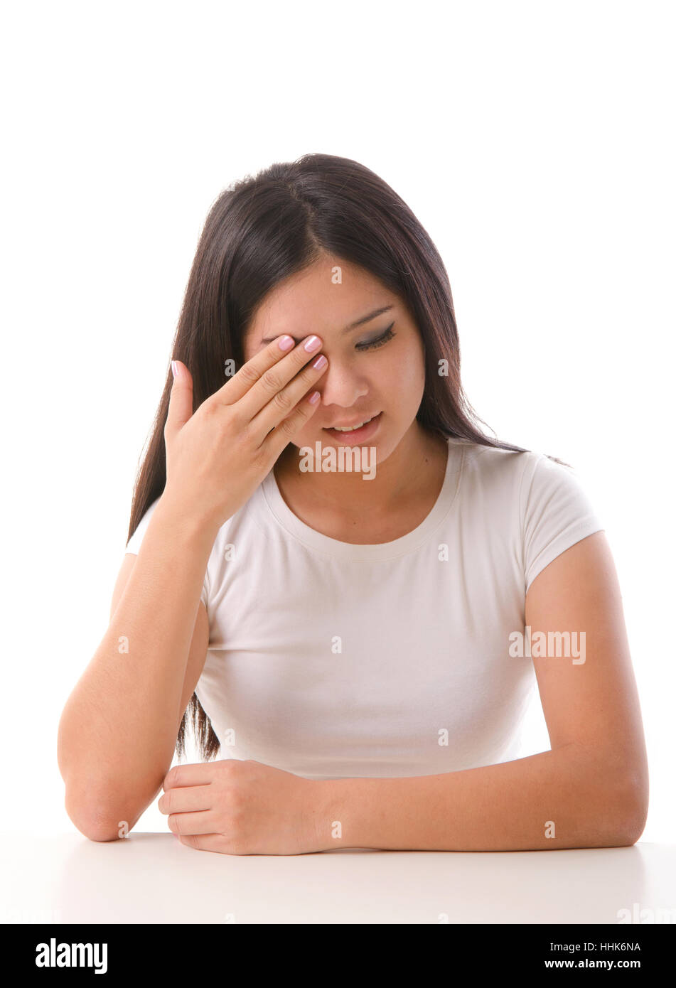 woman, women, lifestyle, female, emotions, teen, face, sad, eye, organ ...