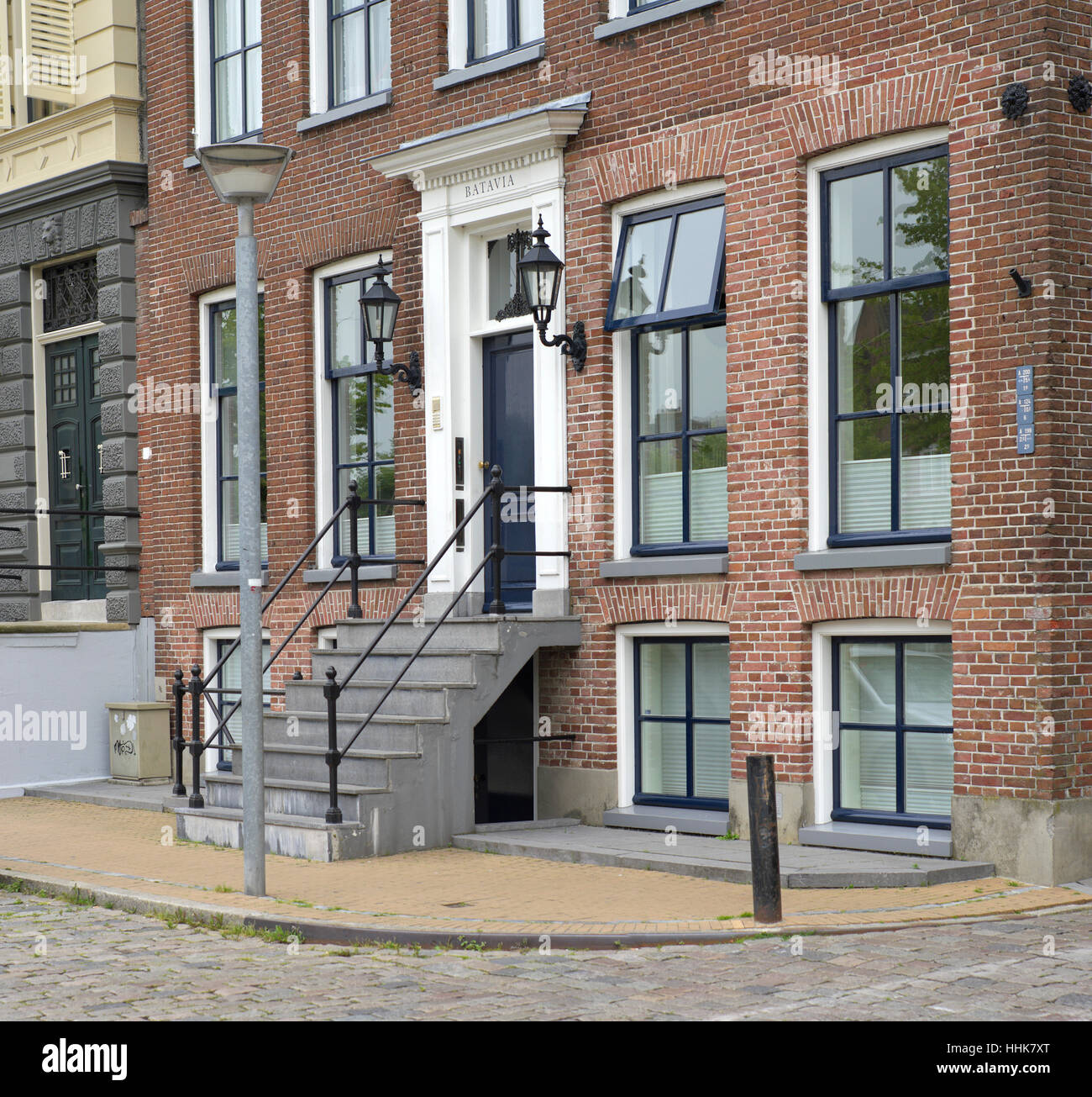 stairs, house, building, entrance, door, netherlands, front, stairs ...
