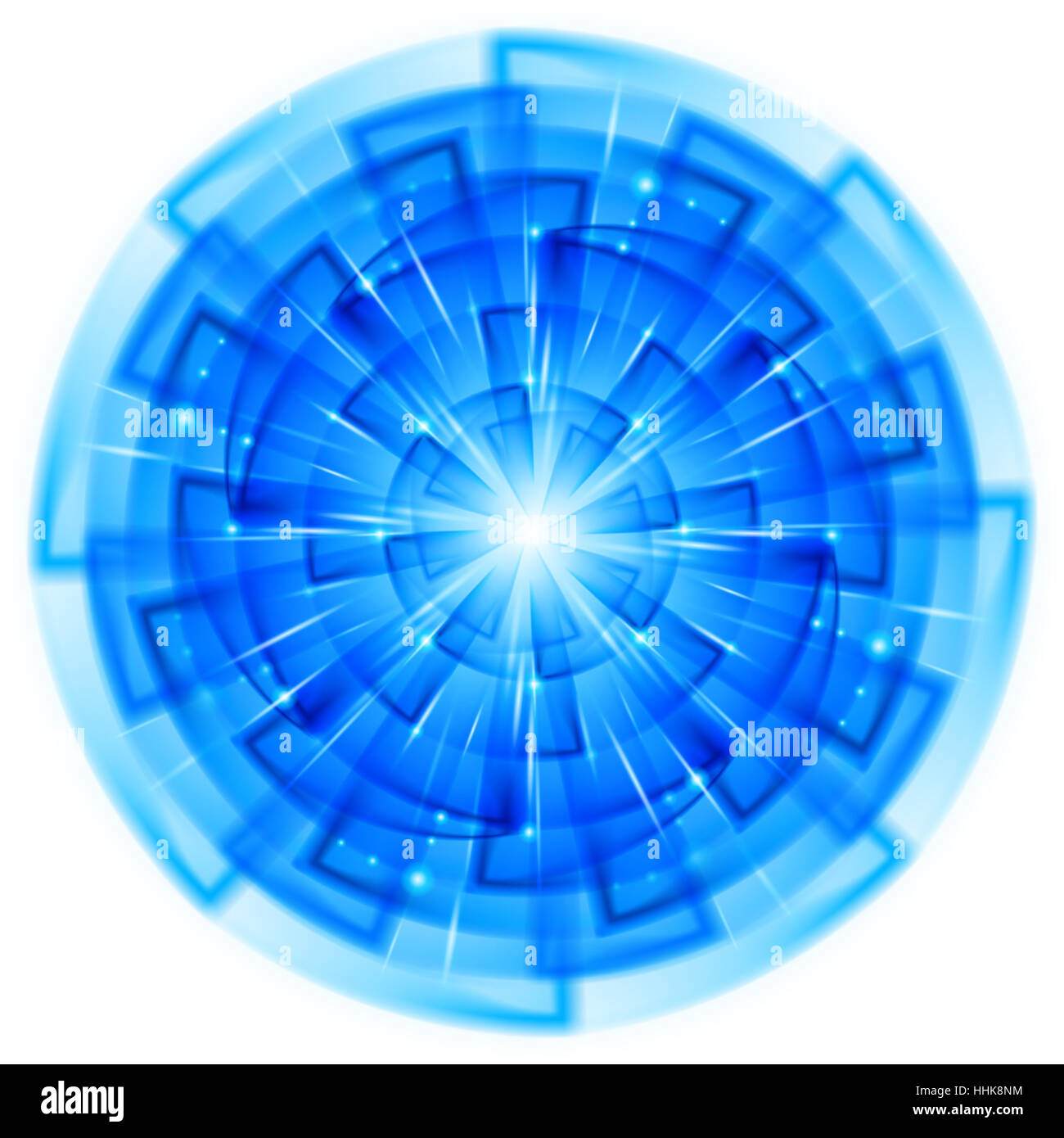 blue, art, beam, new, fantasy, spread, ray, golden, magical ...