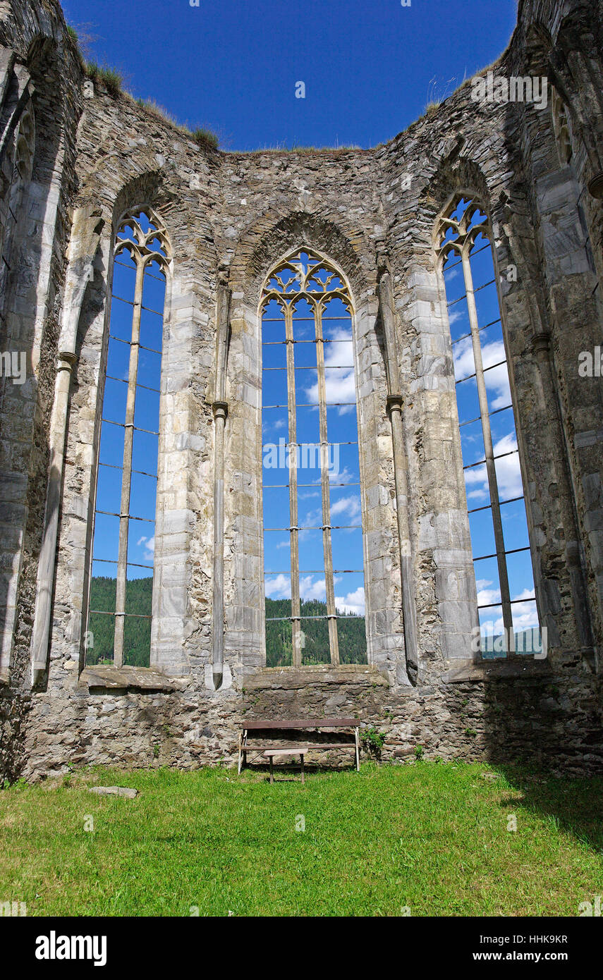 church, ruin, style of construction, architecture, architectural style ...