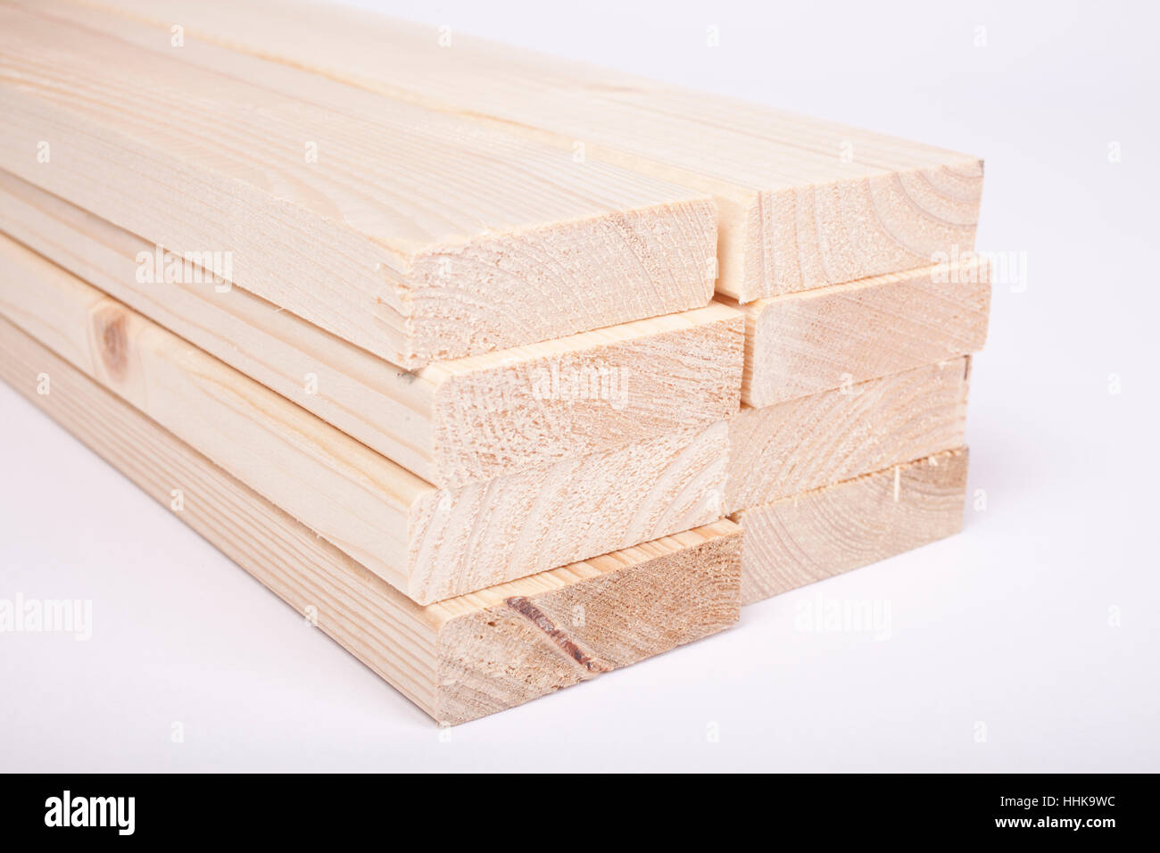 timber spruce with a chamfer or bevelled edge Stock Photo - Alamy