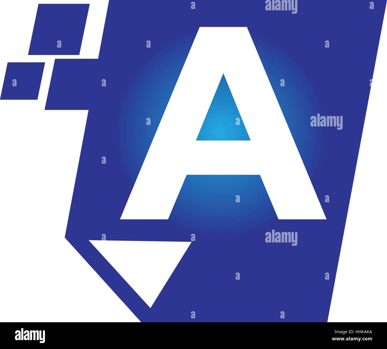 Digital Paper Initial A Stock Vector Image & Art - Alamy