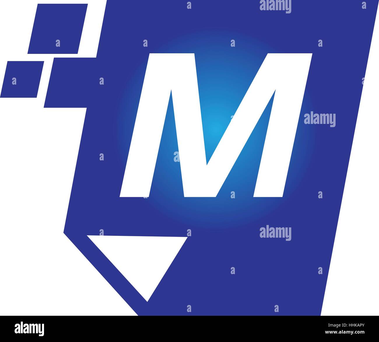Digital Paper Initial M Stock Vector Image & Art - Alamy