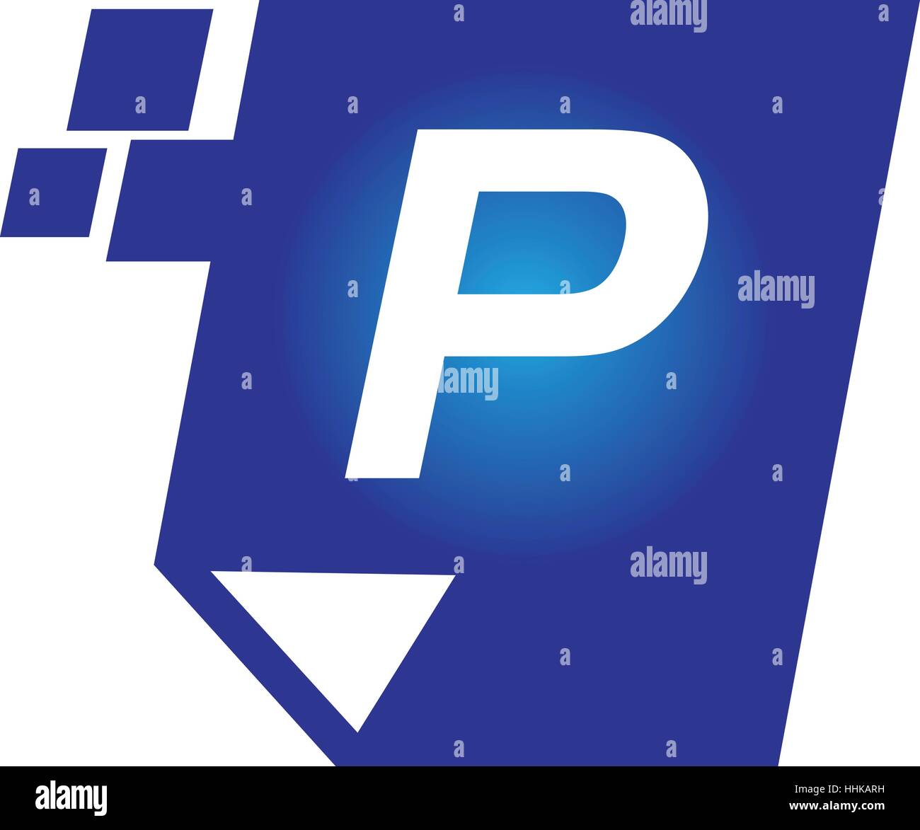 Digital Paper Initial P Stock Vector Image & Art - Alamy