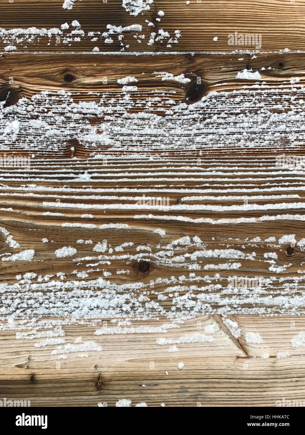 old wood wall covered with snow vintage retro natural outdoor ...