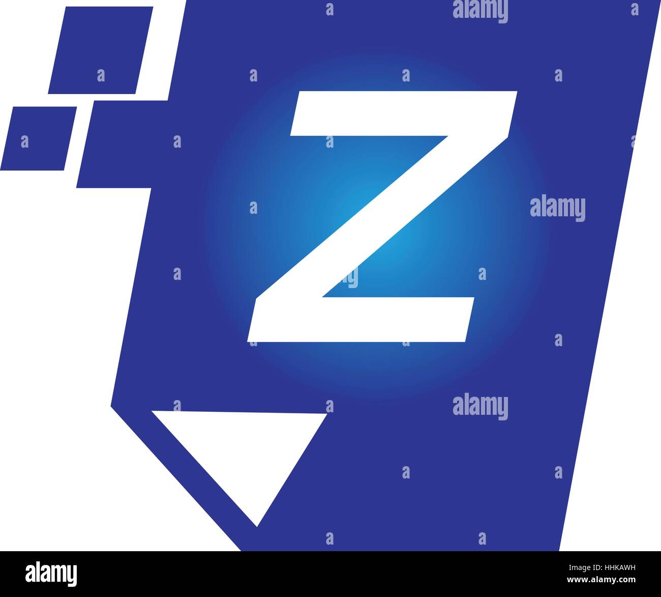 Digital symbol z emblem hi-res stock photography and images - Alamy