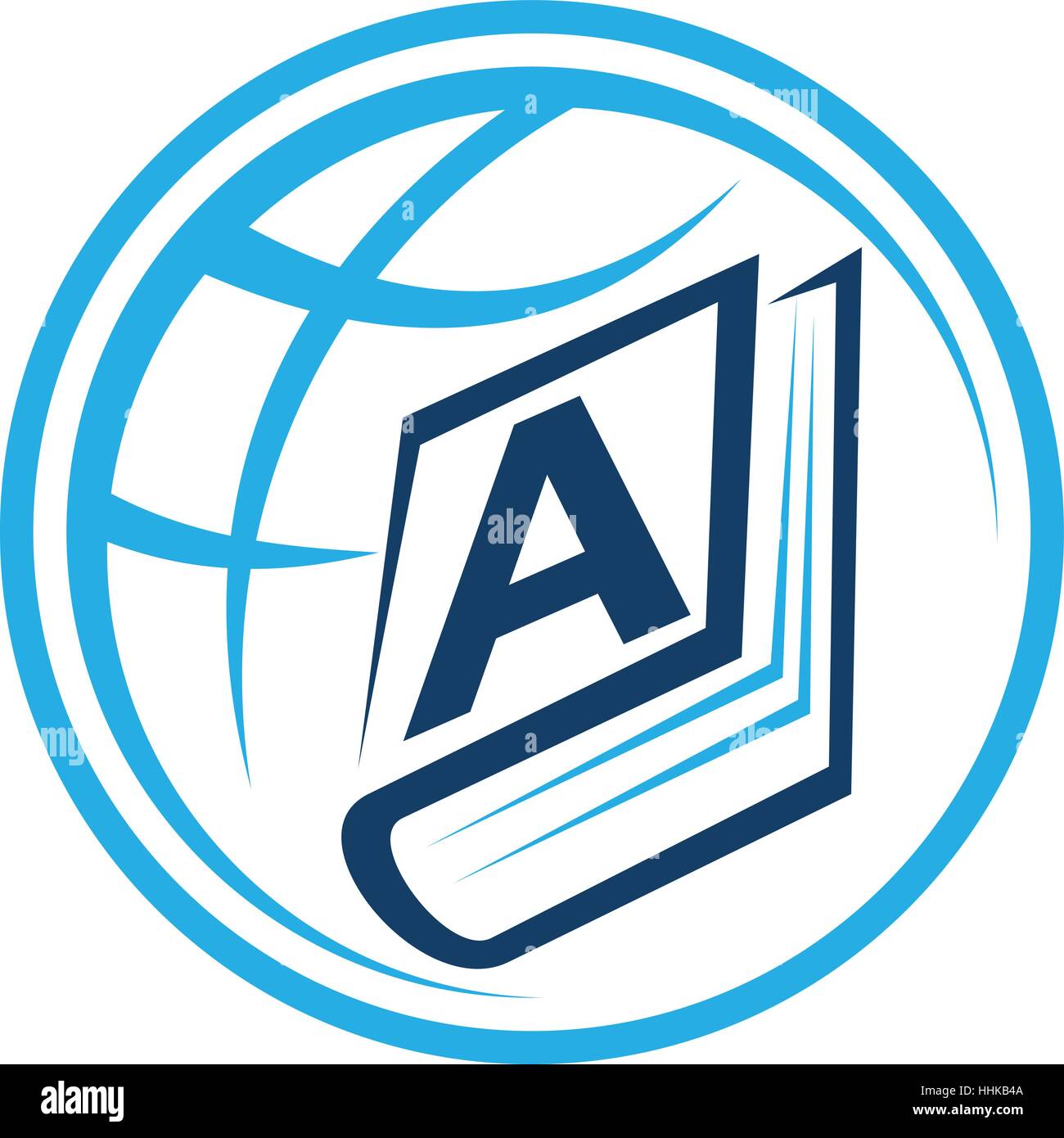 World Education Letter A Stock Vector Image & Art - Alamy