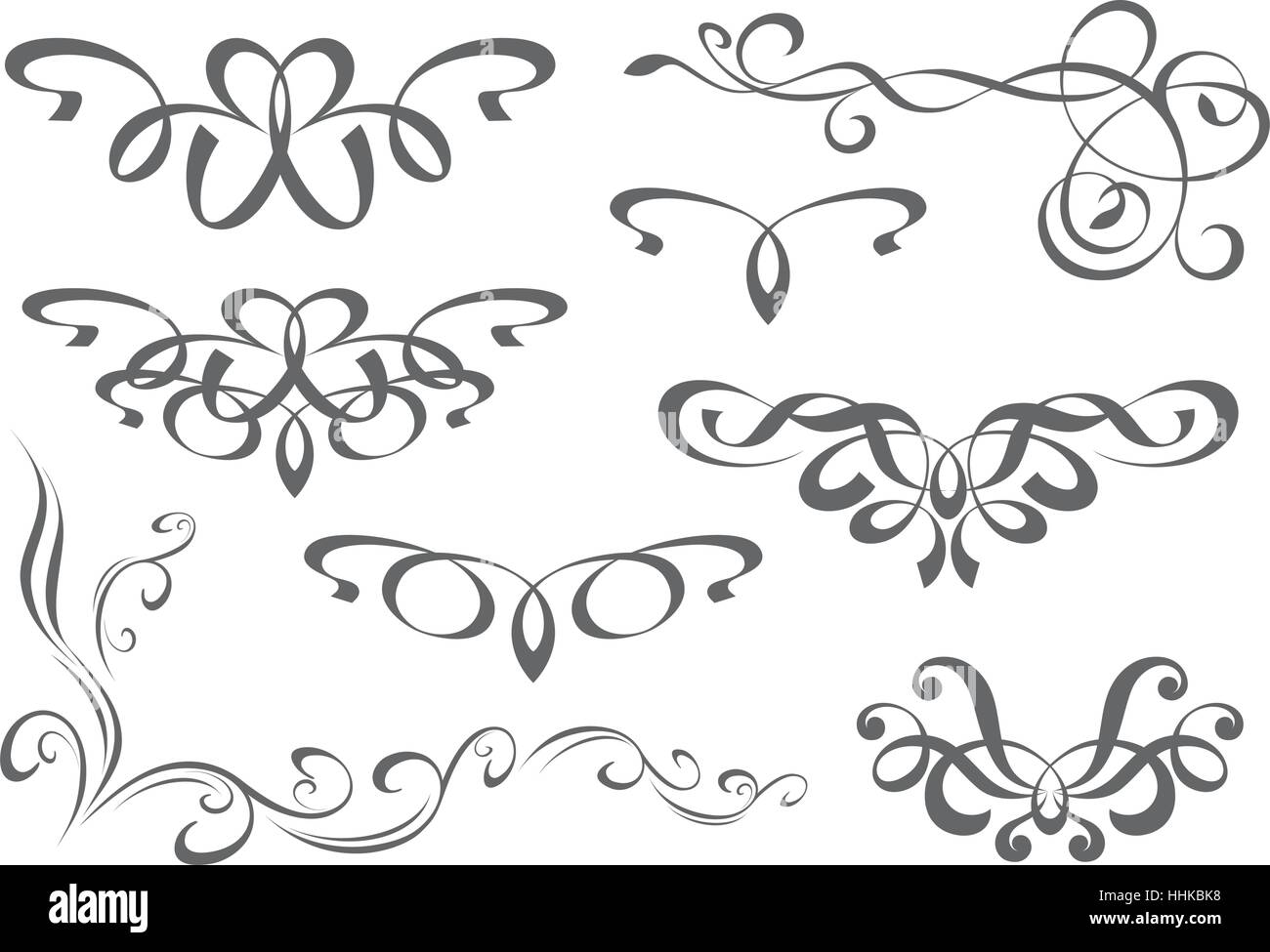 Natural ornaments Cut Out Stock Images & Pictures - Alamy