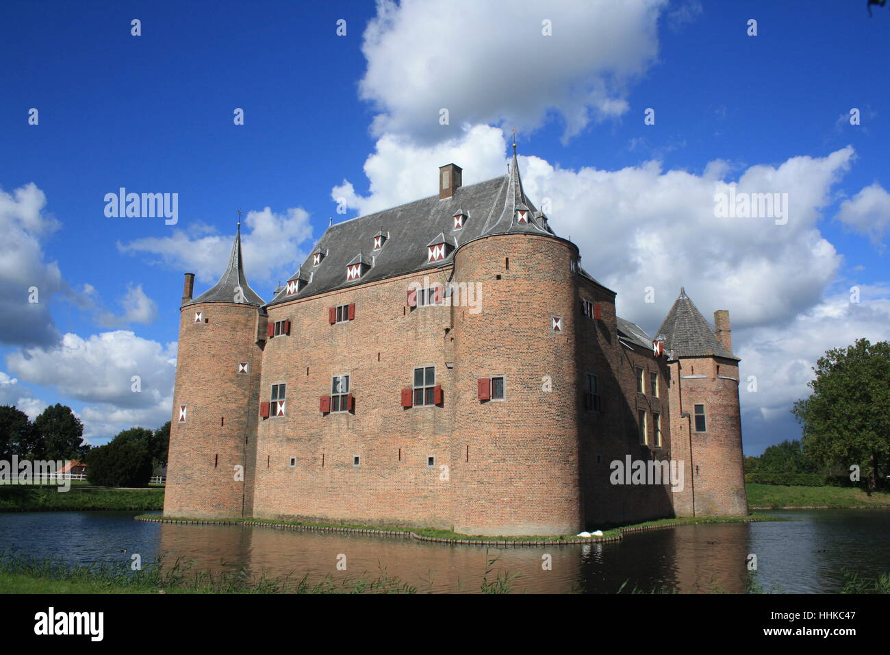 monument, holland, medieval, castle, listed, building, chateau ...