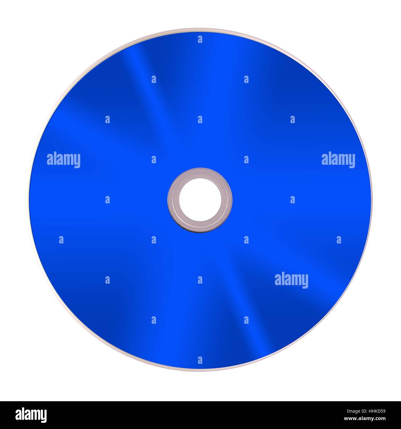 Compact discs isolated against a white background Stock Photo - Alamy